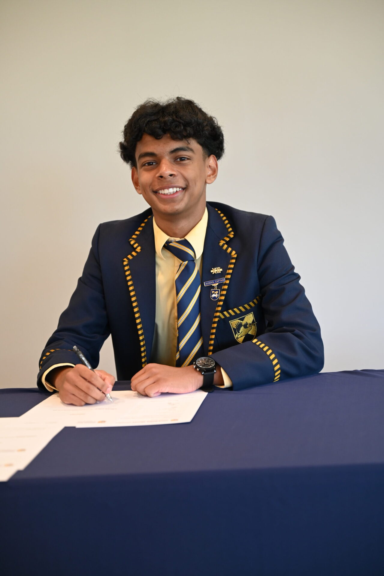 School Captain 2024, Felix Dom - Goulburn Valley Grammar School